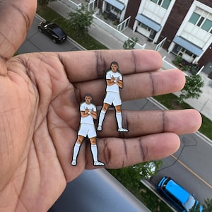 Kylian Mbappe Celebration Enamel Pin for Real Madrid Christmas Gift for ...