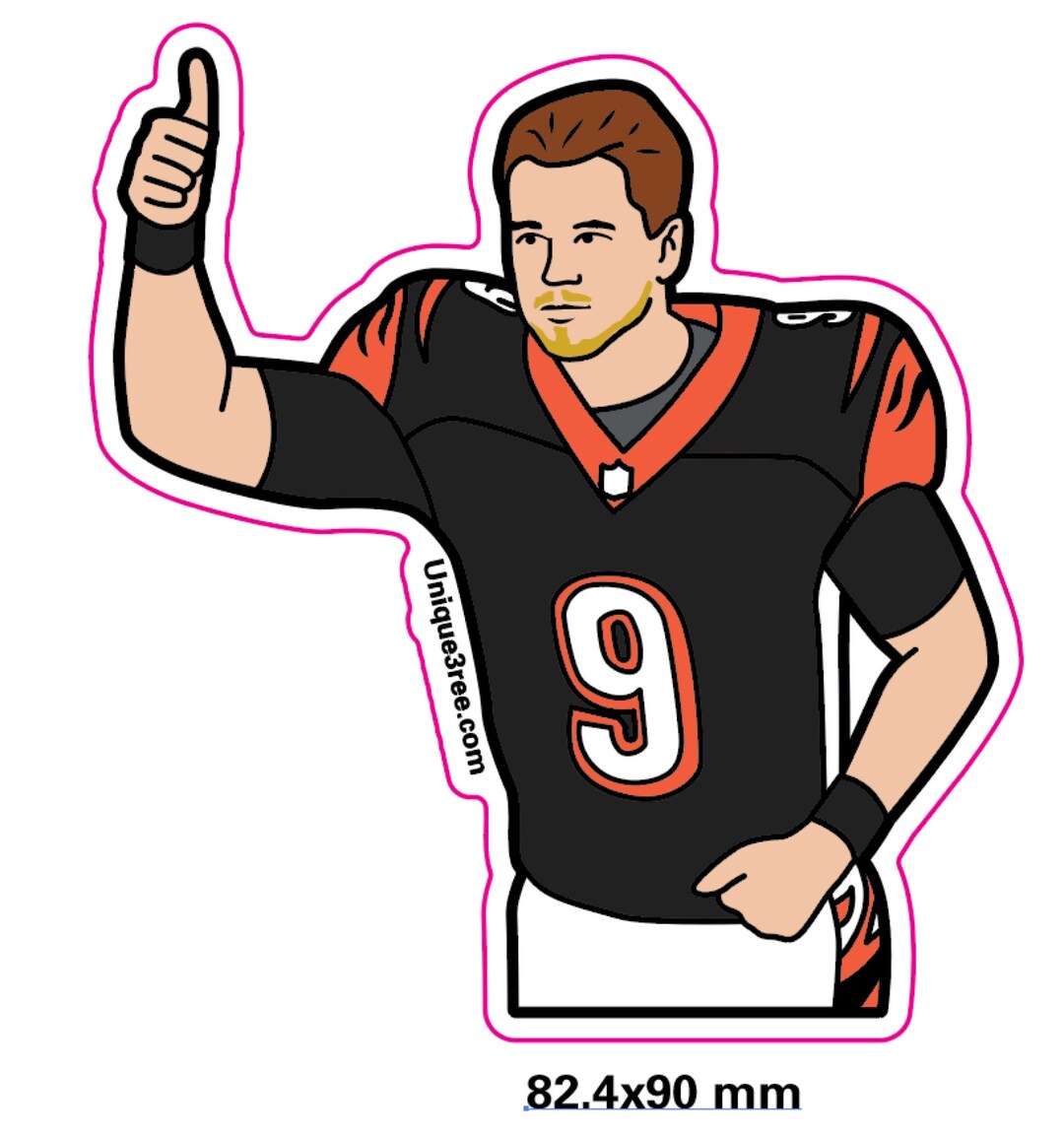 Joe Burrow Stickers Cincinnati Bengals, Joe Brr Stickers ( Buy 3 Get 1 ...