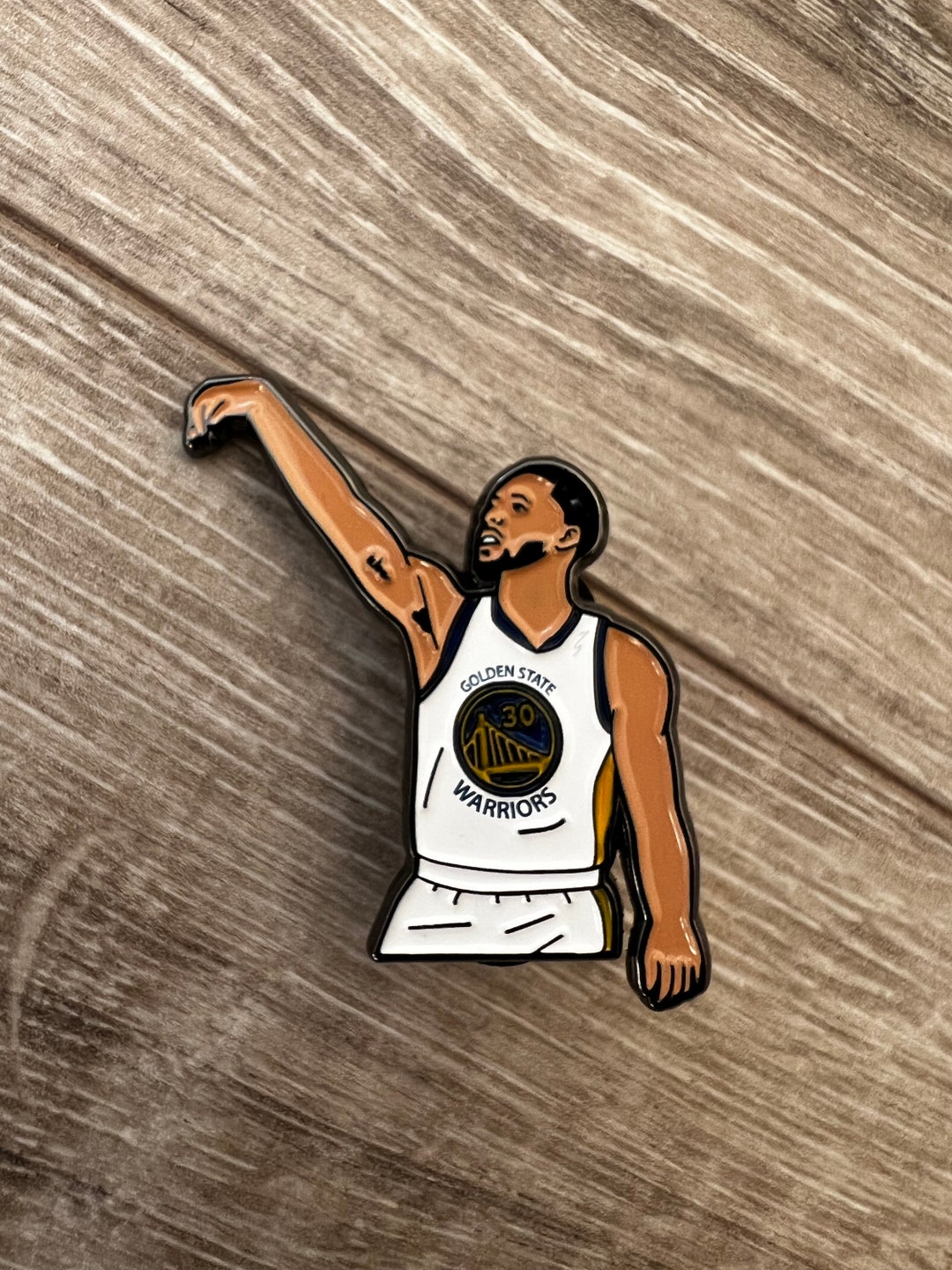 Stephen Curry, Steph Curry Enamel Pin + 2 Stickers + Keychain NBA MVP ...