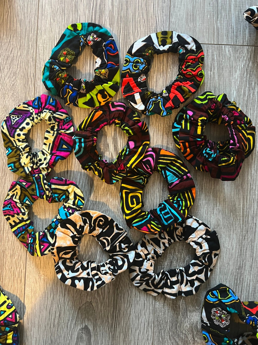 African Print Scrunchies ( MADE IN GHANA) - Etsy