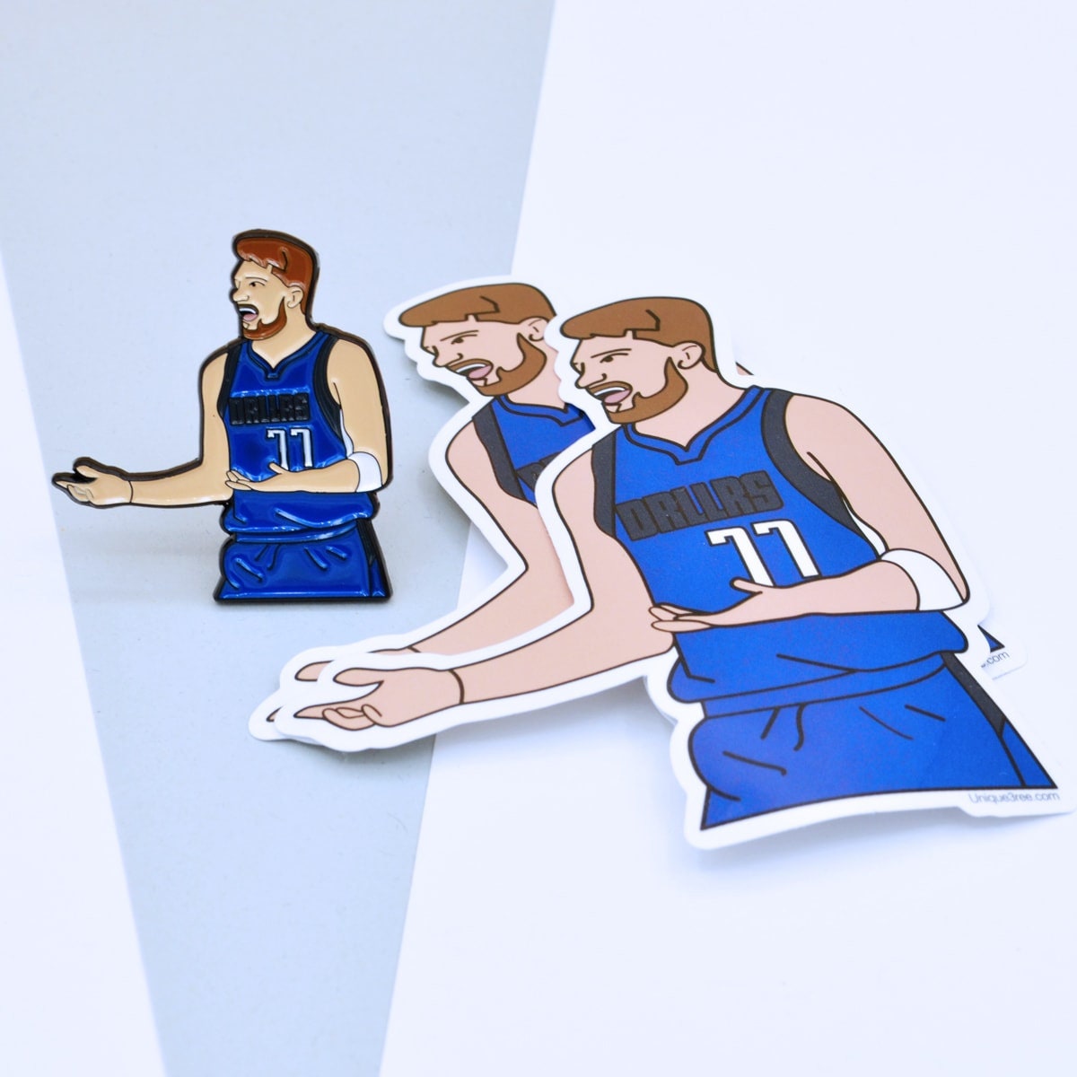 Luka Doncic Dallas Mavericks Pins 2 Stickers - Etsy Sweden