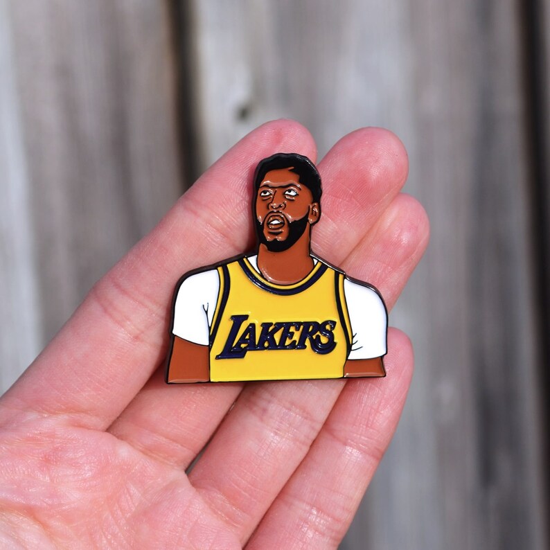 Anthony Davis NBA Champion Lakers Soft Enamel Pin 2 Stickers - Etsy