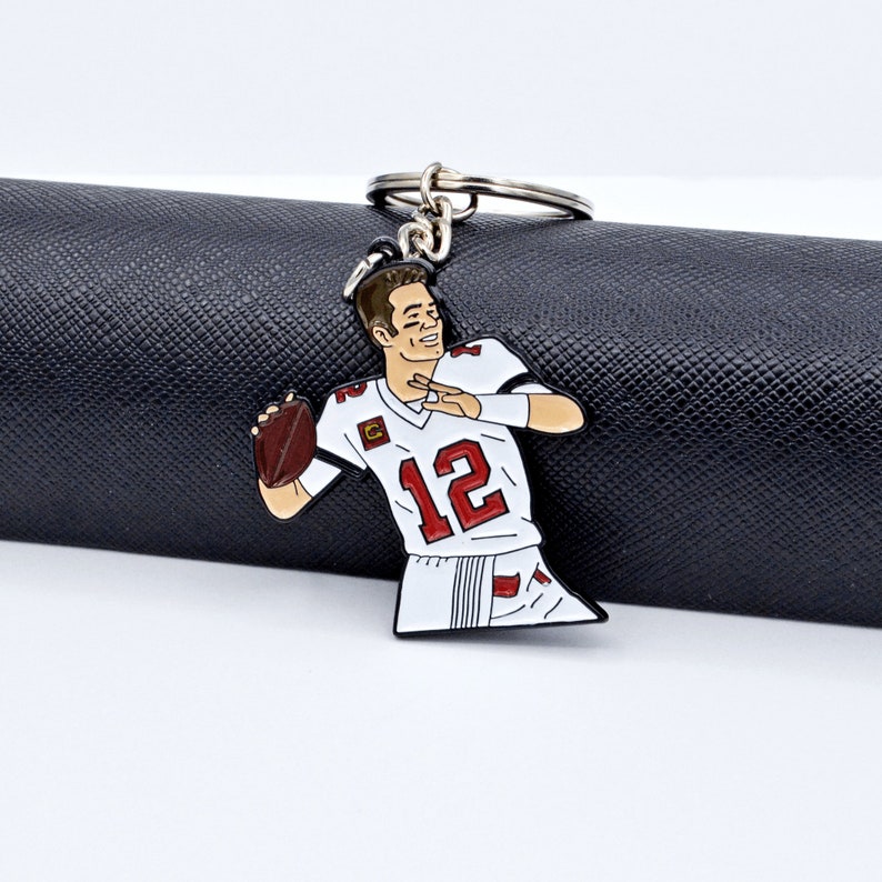 Tom Brady Tampa Bay Buccaneers Soft Enamel Pin 2 Stickers - Etsy