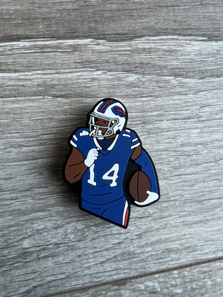Josh Allen and Stefon Diggs Clog Charms - Limited Edition ( Buy 3 Get 1 ...