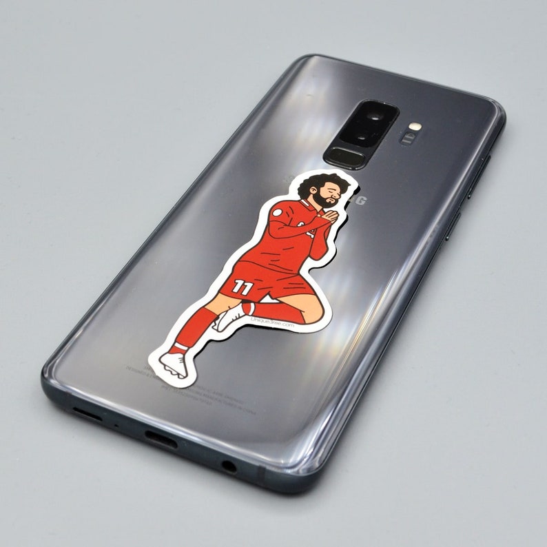Mo Salah Enamel Pin 2 Stickers Liverpool FC - Etsy