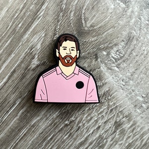 Lionel Messi Inter Miami Clog Charm, Messi Fan Accessories , Stocking ...