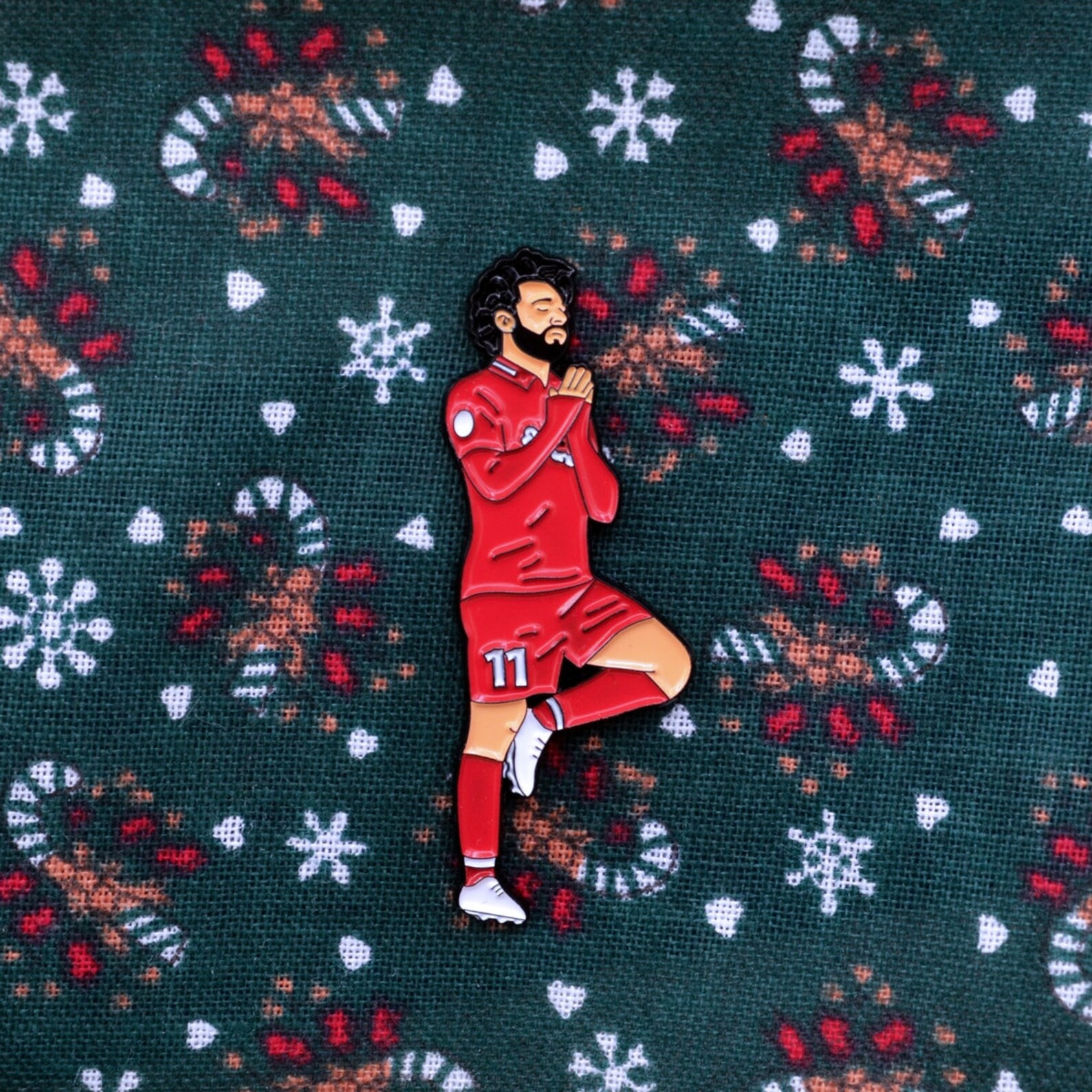 Mo Salah Enamel Pin 2 Stickers Liverpool FC - Etsy