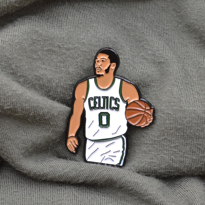 Jason Tatum Celtics NBA Soft Enamel Pin + 2 Stickers - Etsy