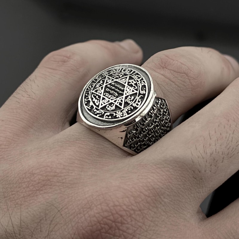 King Solomon Ring - Etsy