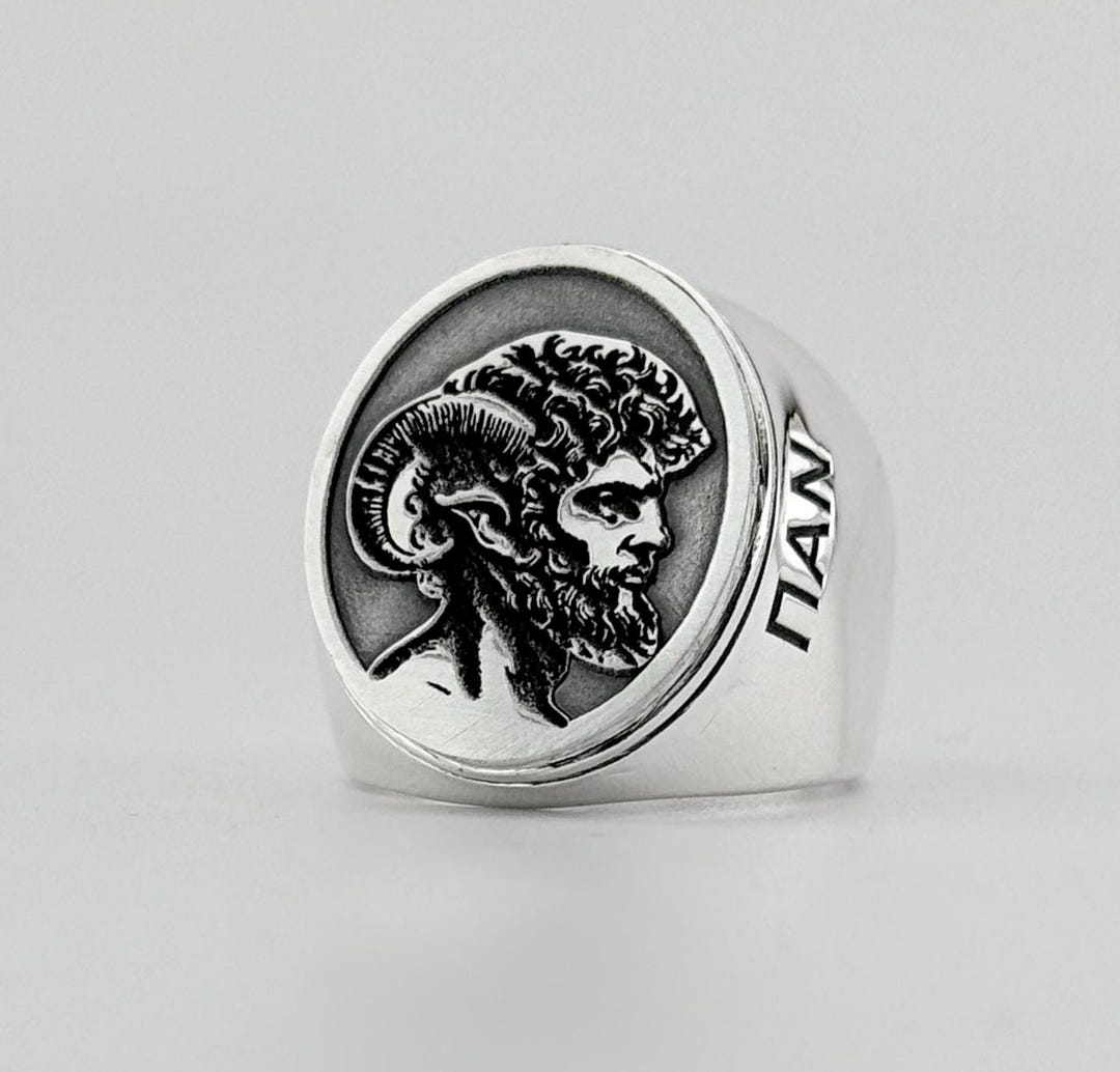 Customizable Greek Mythology Ring, Unique Design With Your Image, Greek ...