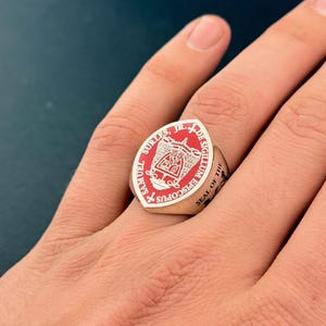 Custom Bishop Ring, Personalized Episcopal Seal Design, Seal of the ...