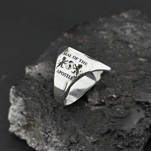 Custom Bishop Ring, Personalized Episcopal Seal Design, Seal of the ...