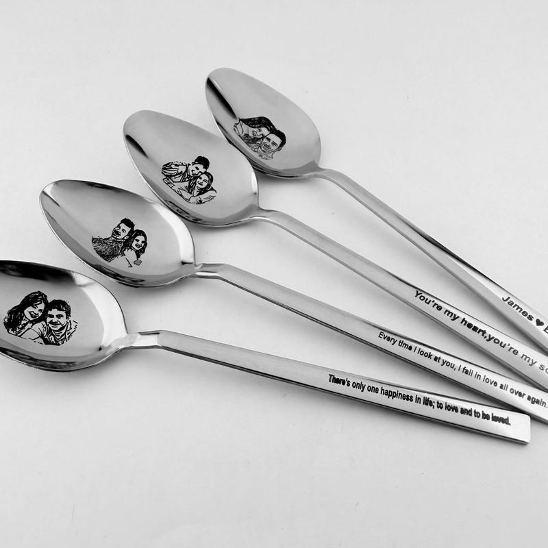 Stamped Spoons - Etsy