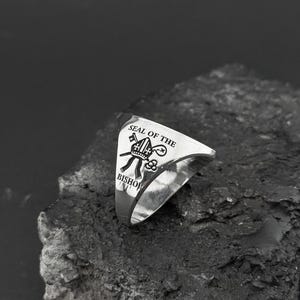 Custom Bishop Ring, Personalized Episcopal Seal Design, Seal of the ...