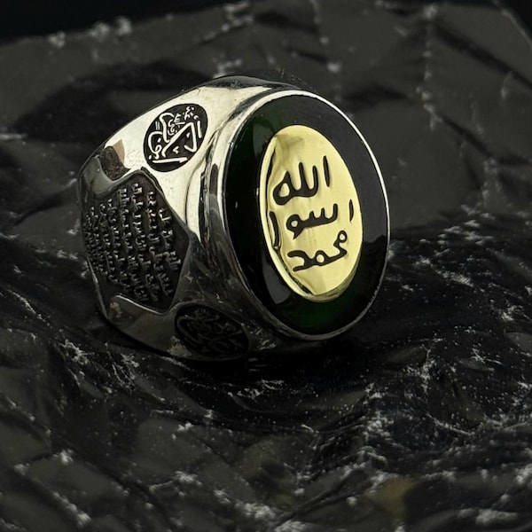 Islamic Men Rings - Etsy Canada