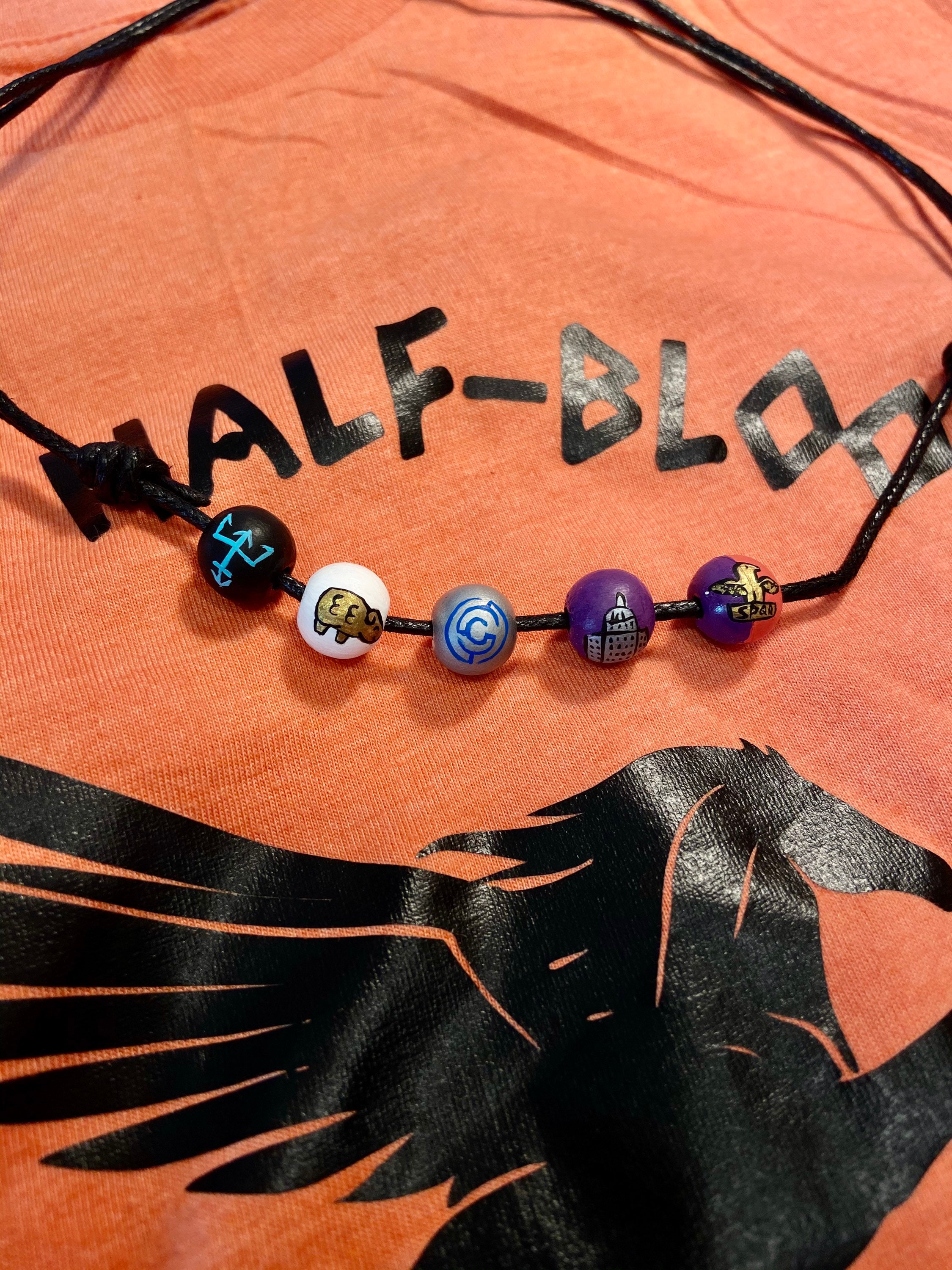 Custom Camp Half Blood Annabeth Chase/ Percy Jackson Necklace - Etsy