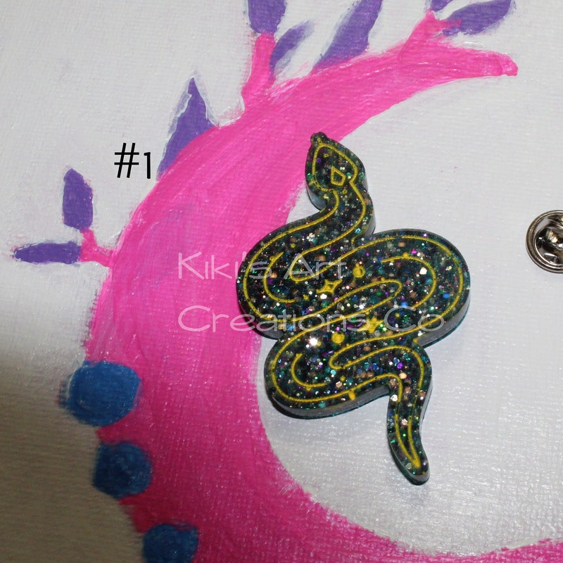 Snake Pin - Etsy