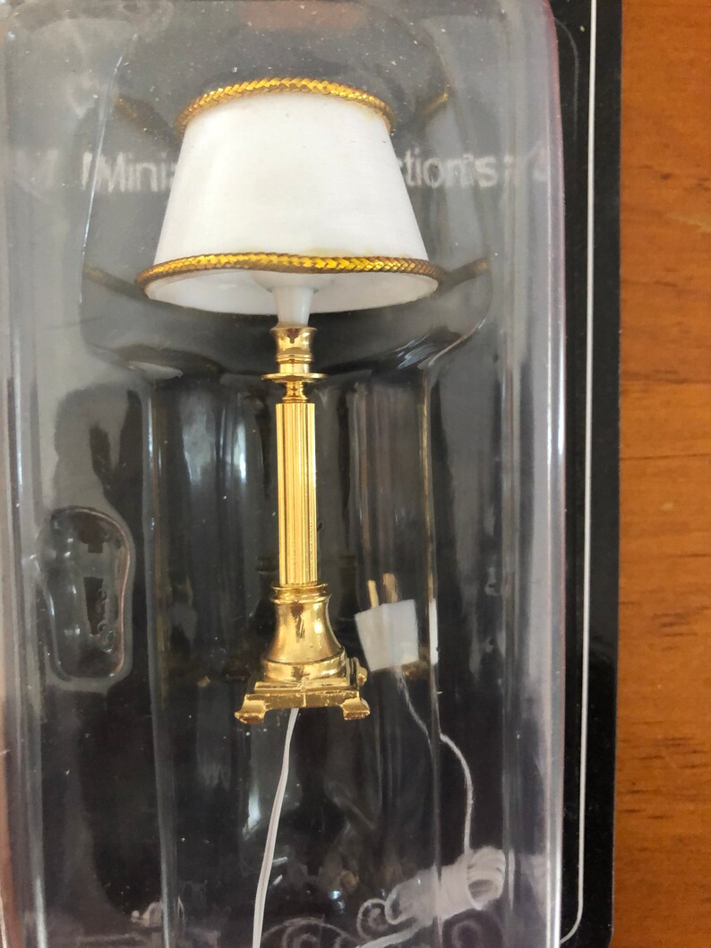 12 Volt Table Lamp for Either 1:12 Scale or Playscale Such as - Etsy