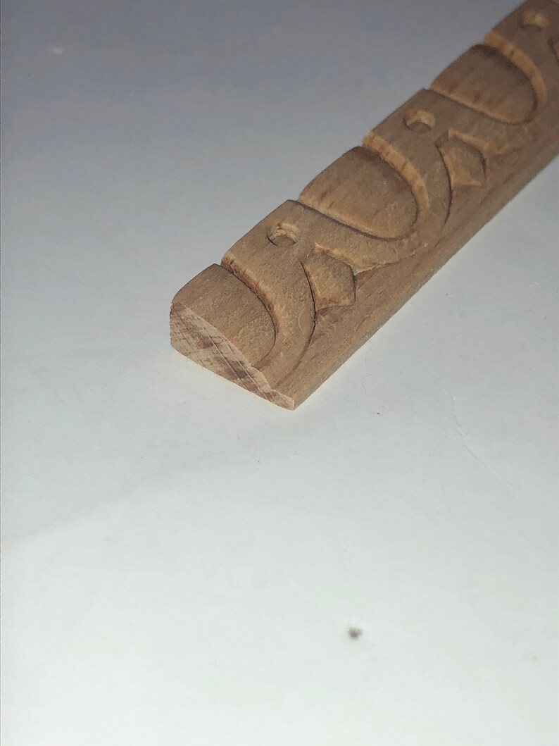 Carved Timber Unfinished Wood Trim Moulding Corner Piece for - Etsy