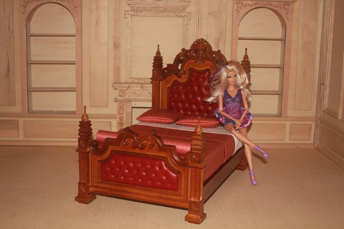 1:6 Scale Playscale Gothic Bed by JBM for Dolls Such as - Etsy