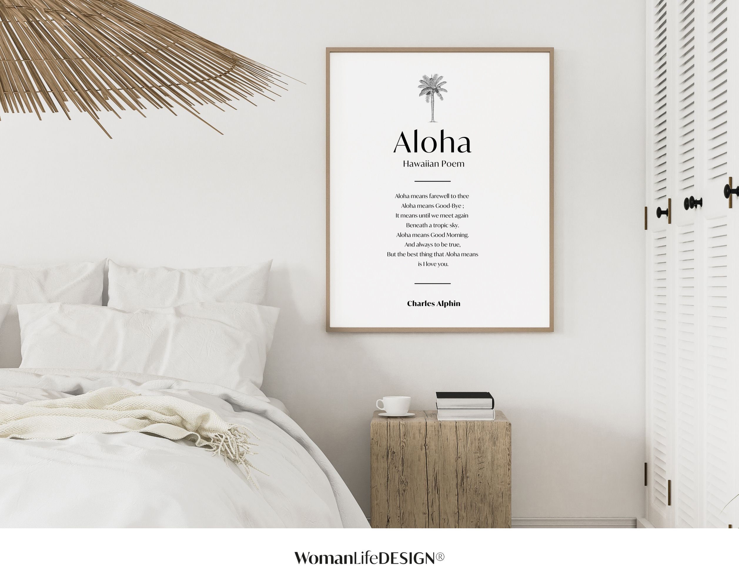 Aloha Poster I Printable Poster HD I INSTANT DOWNLOAD I Hawaiian Poem I ...