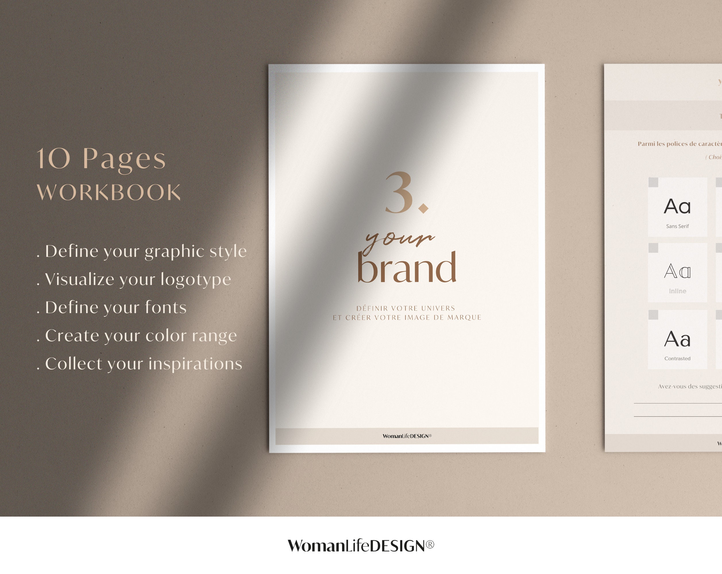 Branding Workbook FULL KIT I Build Your Heartfelt Brand Step by Step I ...