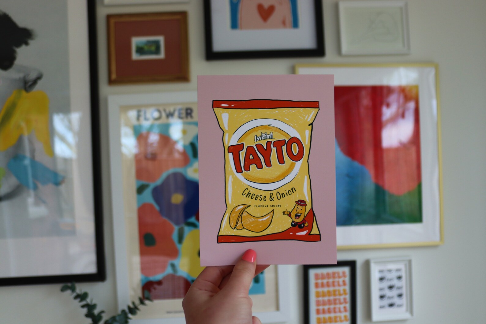Tayto Cheese and Onion Bag of Crisps Art Print 5x7 8x10 and - Etsy