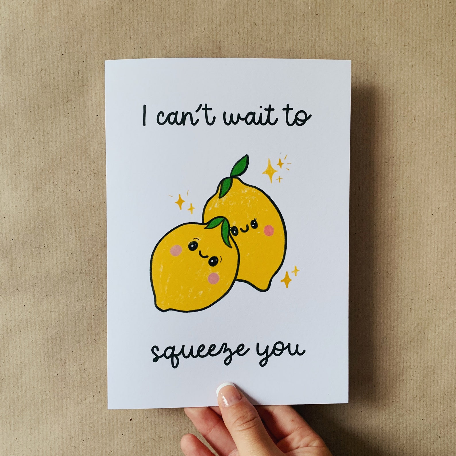 I Can't Wait to Squeeze You Card Miss You Love You - Etsy UK