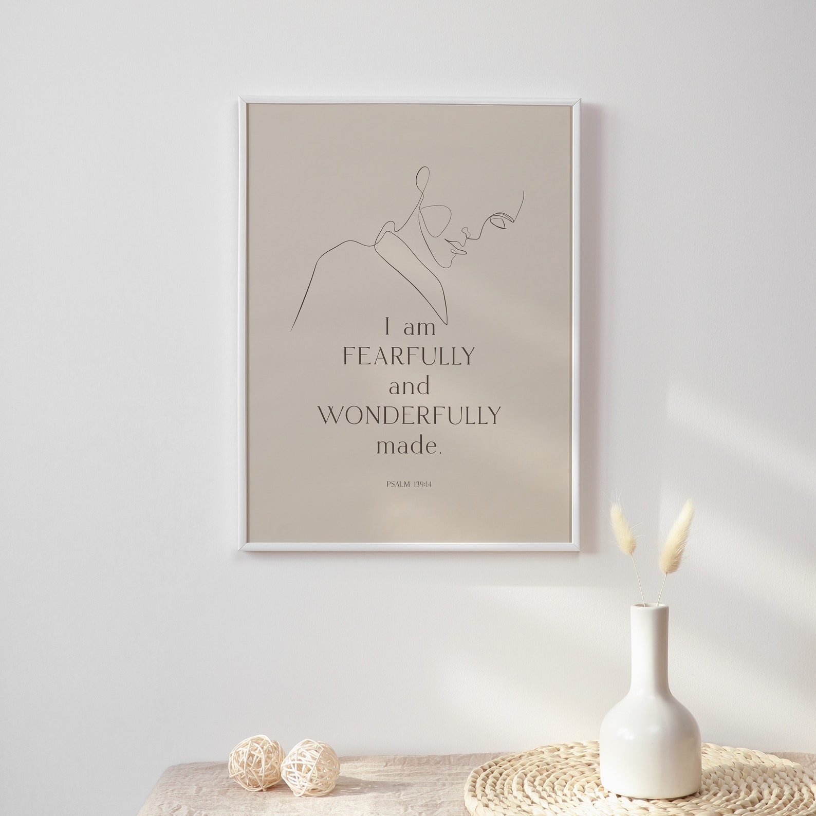 Psalm 139:14 | I Am Fearfully and Wonderfully Made | Printable Bible ...