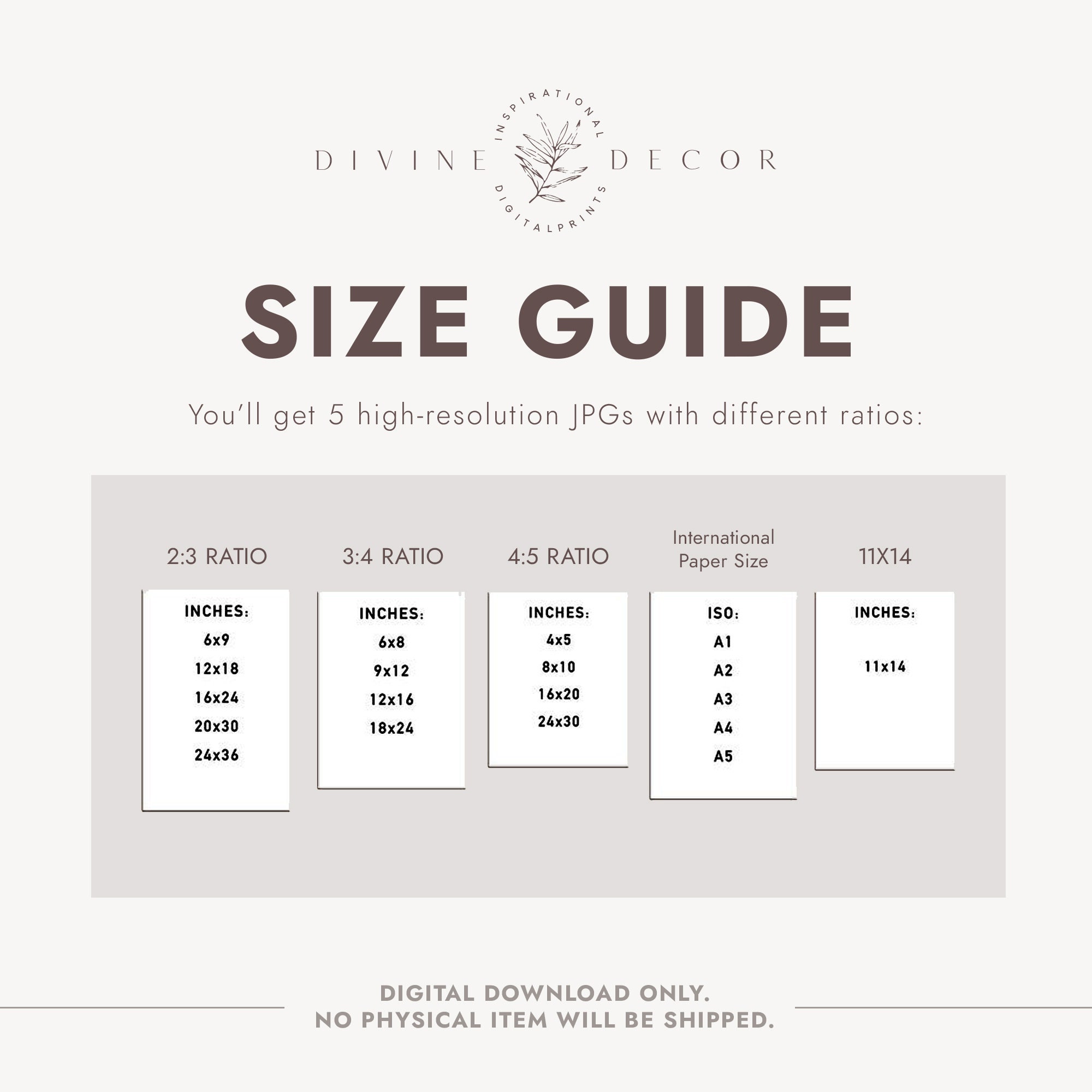 Beatitudes Wall Art Minimalist Botanical Line Art Modern | Etsy