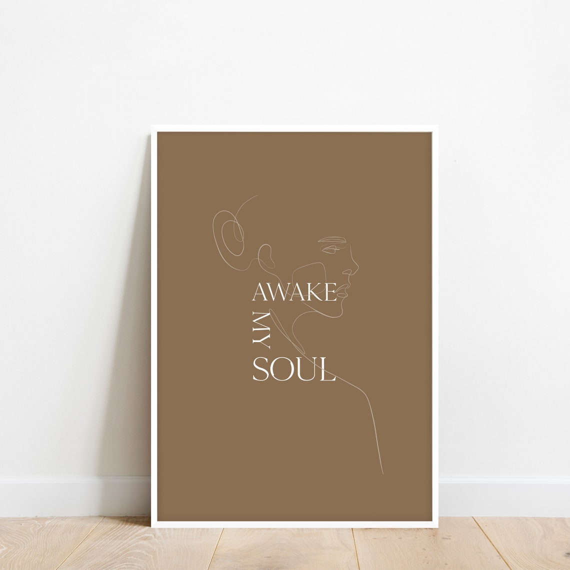 Awake My Soul Christian Wall Art Modern Quote Printables - Etsy