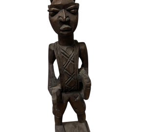 IFA ORISHA Obatala 13.5 " YORUBA Traditional Handmade Wooden. Made in ...
