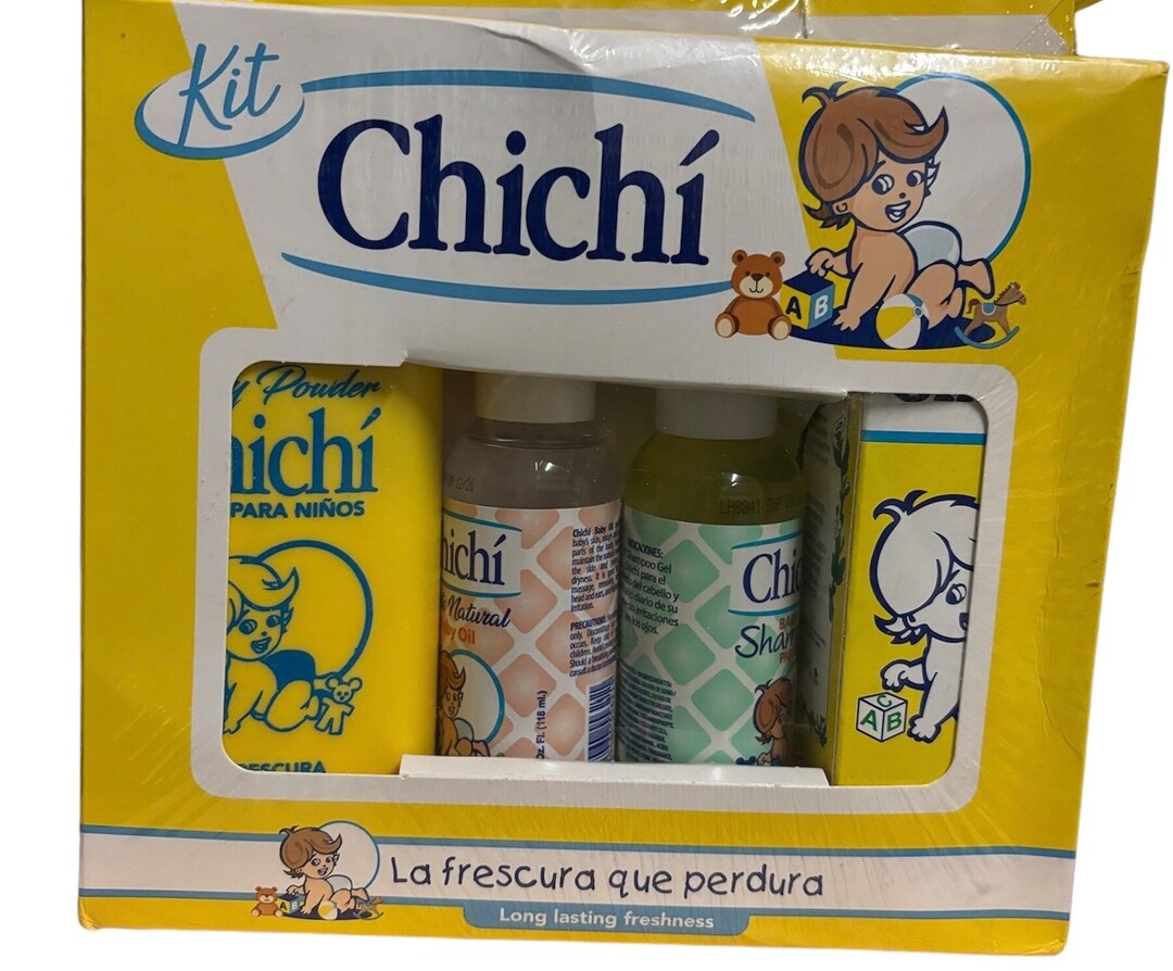 Chichi Kit (baby Cologne 8oz + Baby Powder 8oz + Baby Oil 4oz + Baby ...