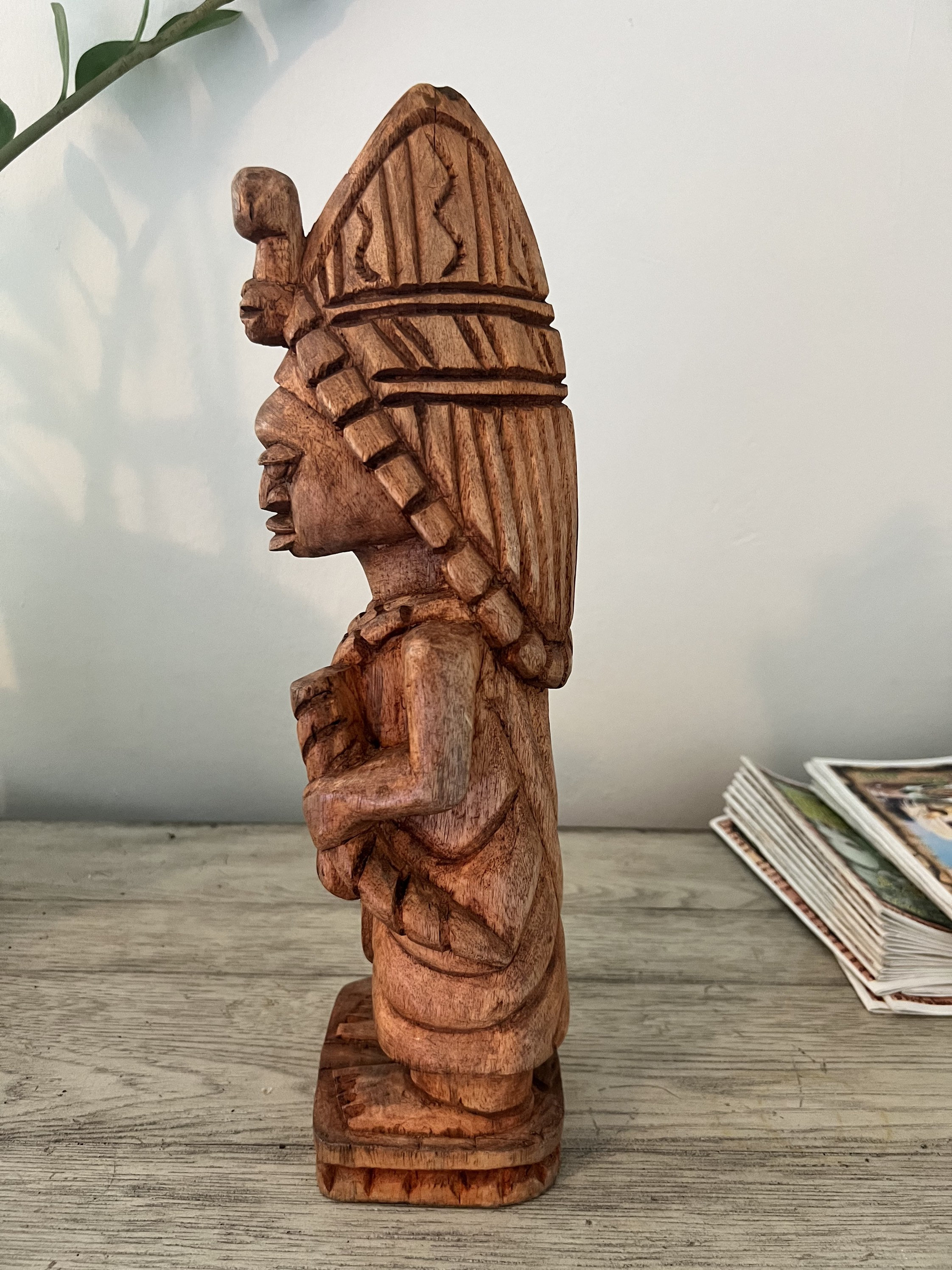 IFA Oduduwa Statue aus Holz handgeschnitzt in Nigeria - Etsy.de
