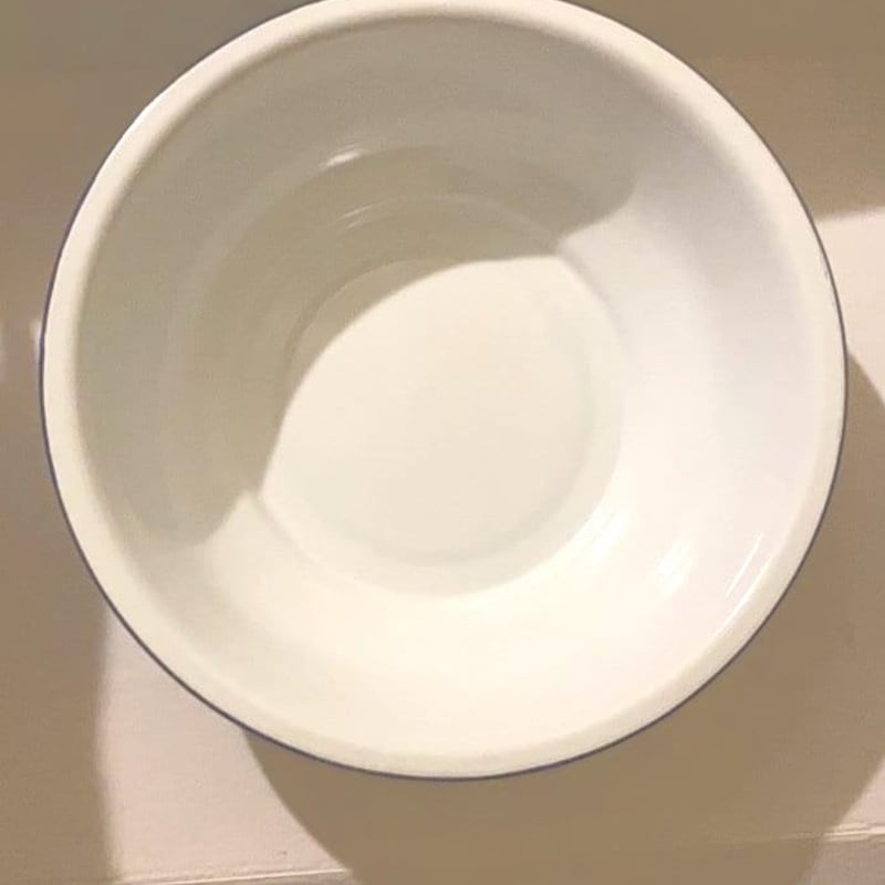 Large Enamel Basin Bowl - Etsy