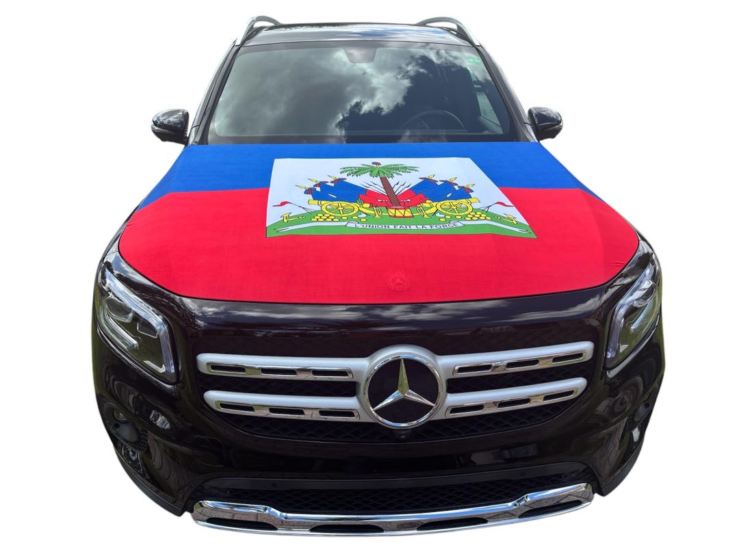 Haitian Flag Car Hood Cover - Etsy