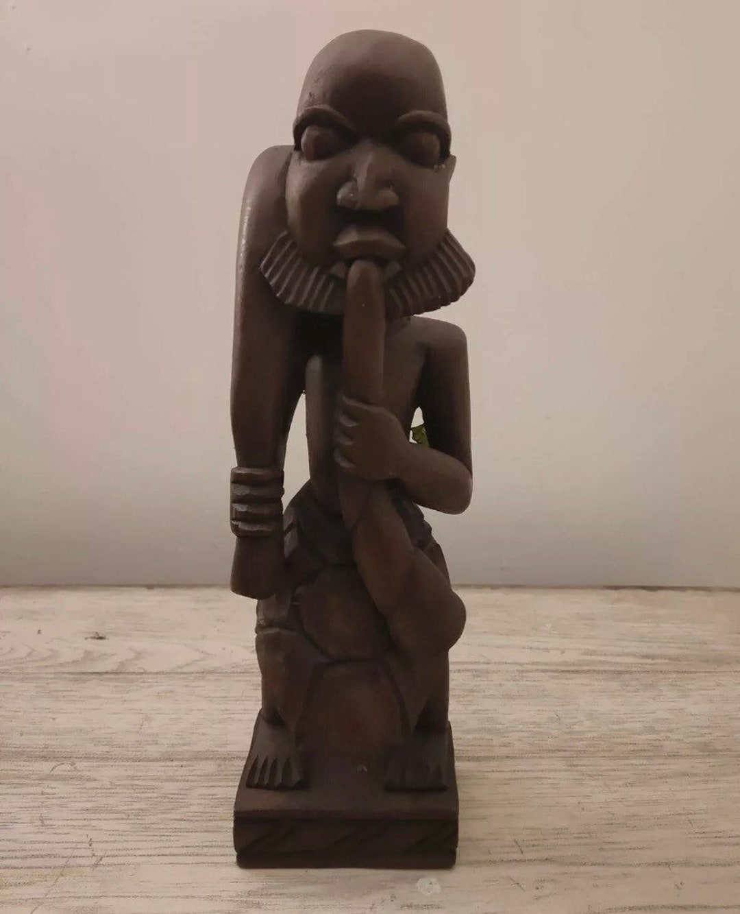 IFA ORISHA Elegbara 13.5 YORUBA Traditional Handmade Wooden. Made in ...