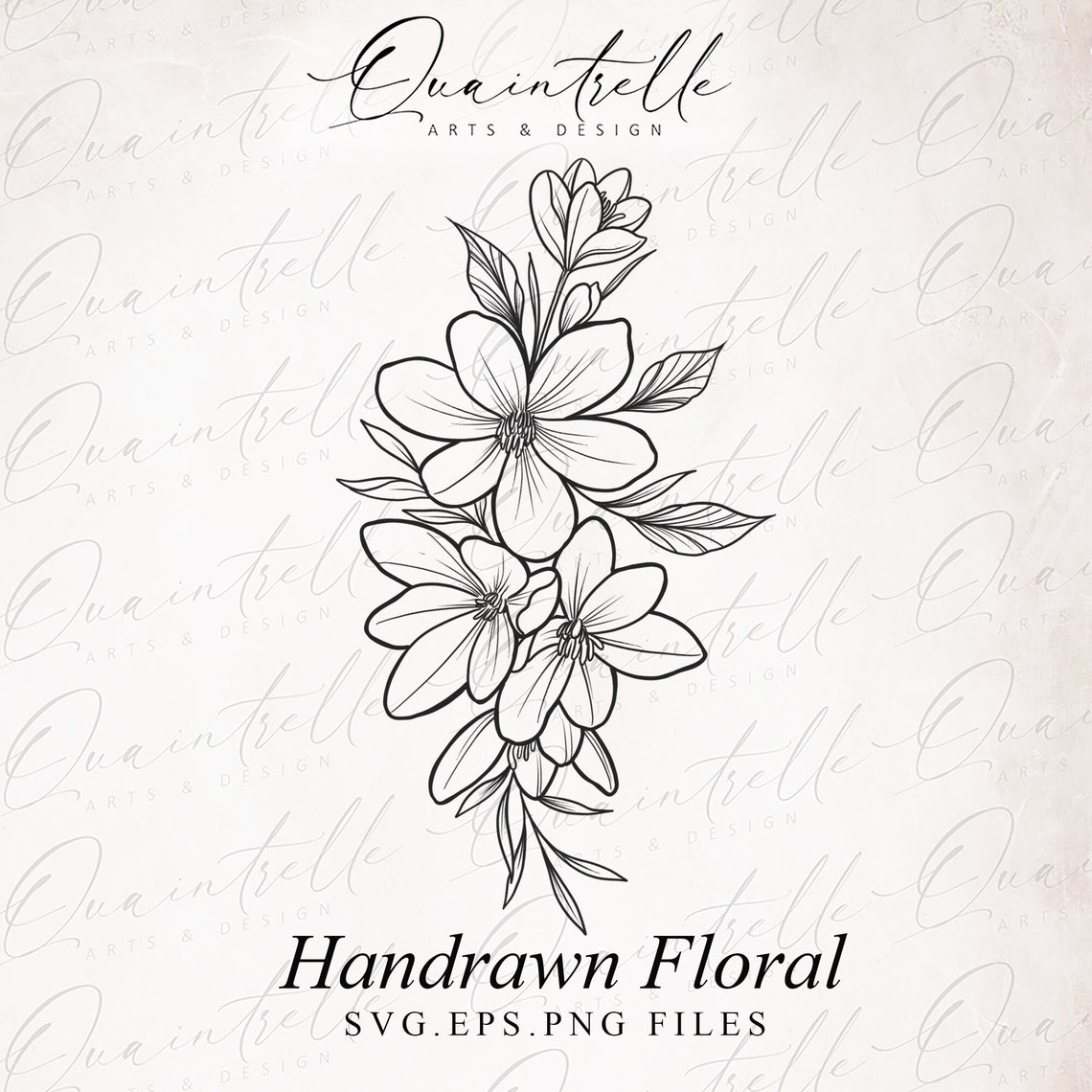 Primrose Flower SVG, Violet Flower SVG, February Birth Month Flowers ...