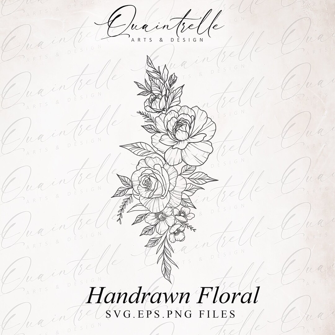 Rose PNG, Flower EPS, Rose Flora SVG, Rose Clipart, Flower Vectors ...