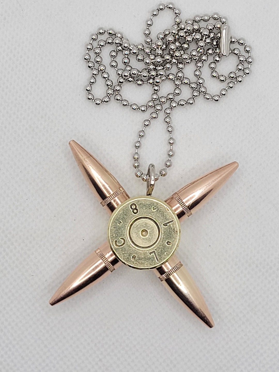 Bullet Cross Necklace / 50 BMG, 308 / Rear View Mirror Hanger - Etsy