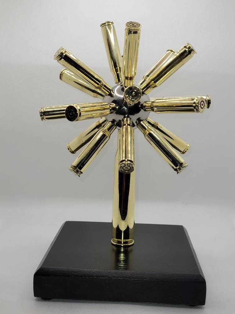 308 Star Burst Bullet Ball With 50 BMG Stand - Etsy