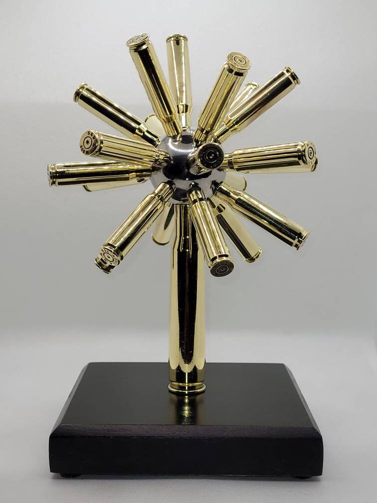 308 Star Burst Bullet Ball With 50 BMG Stand - Etsy