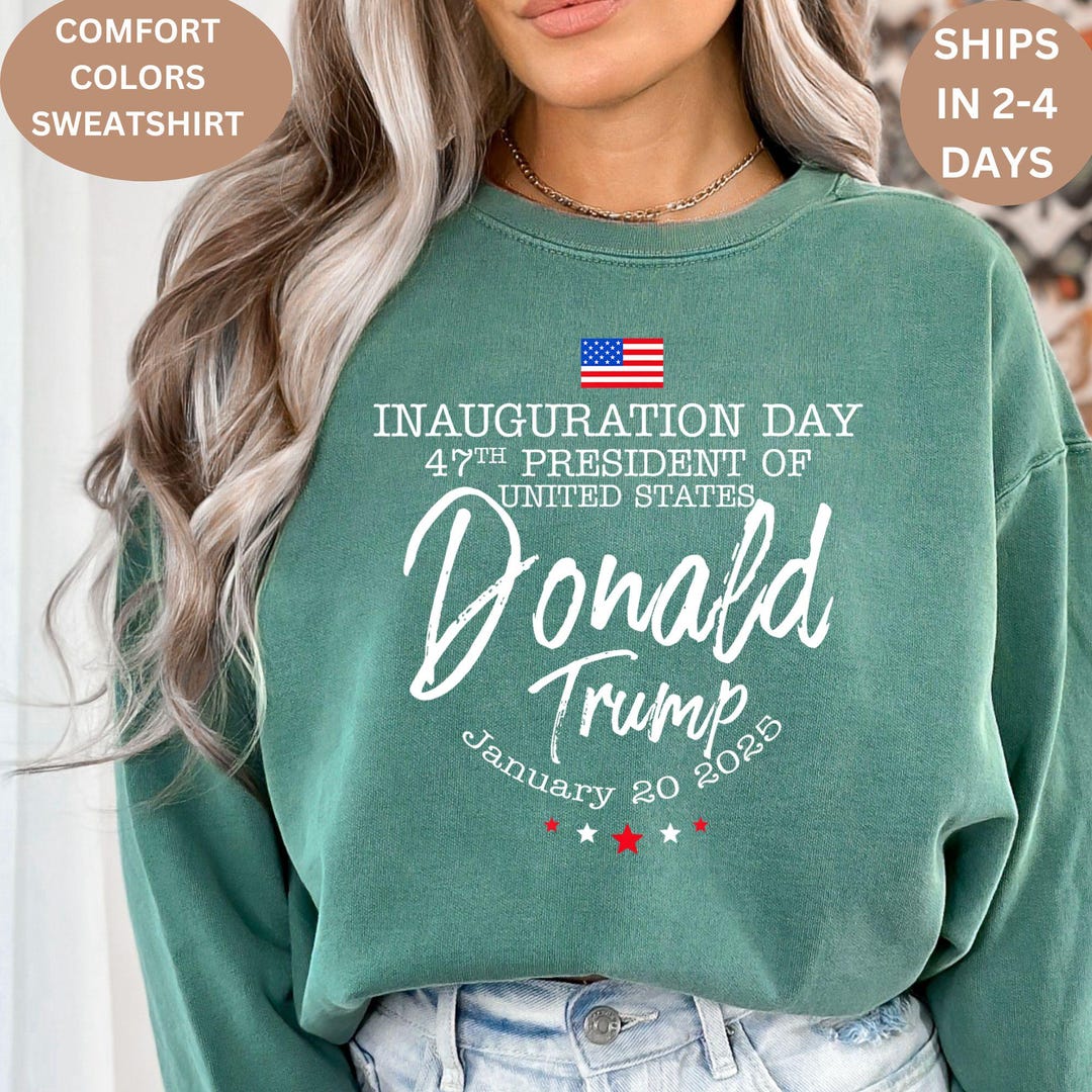 Trump Inauguration Day Shirt, 47th President of United States Trump ...