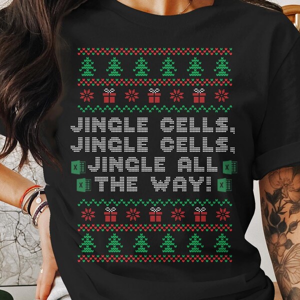 Excel Christmas Jumper - Etsy UK