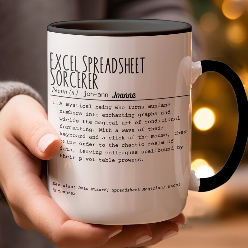 Excel Mug - Etsy
