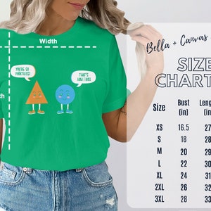 Funny Math Shirt, Triangle, Circle, Math Shapes, Math Teacher T-shirt ...