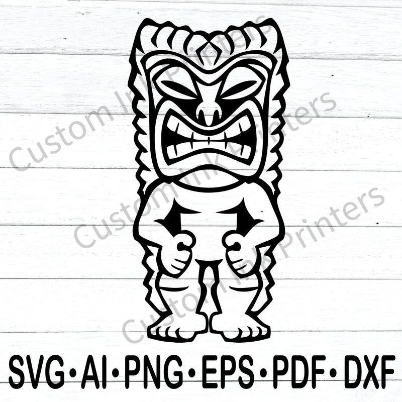 Tiki Svg - Etsy