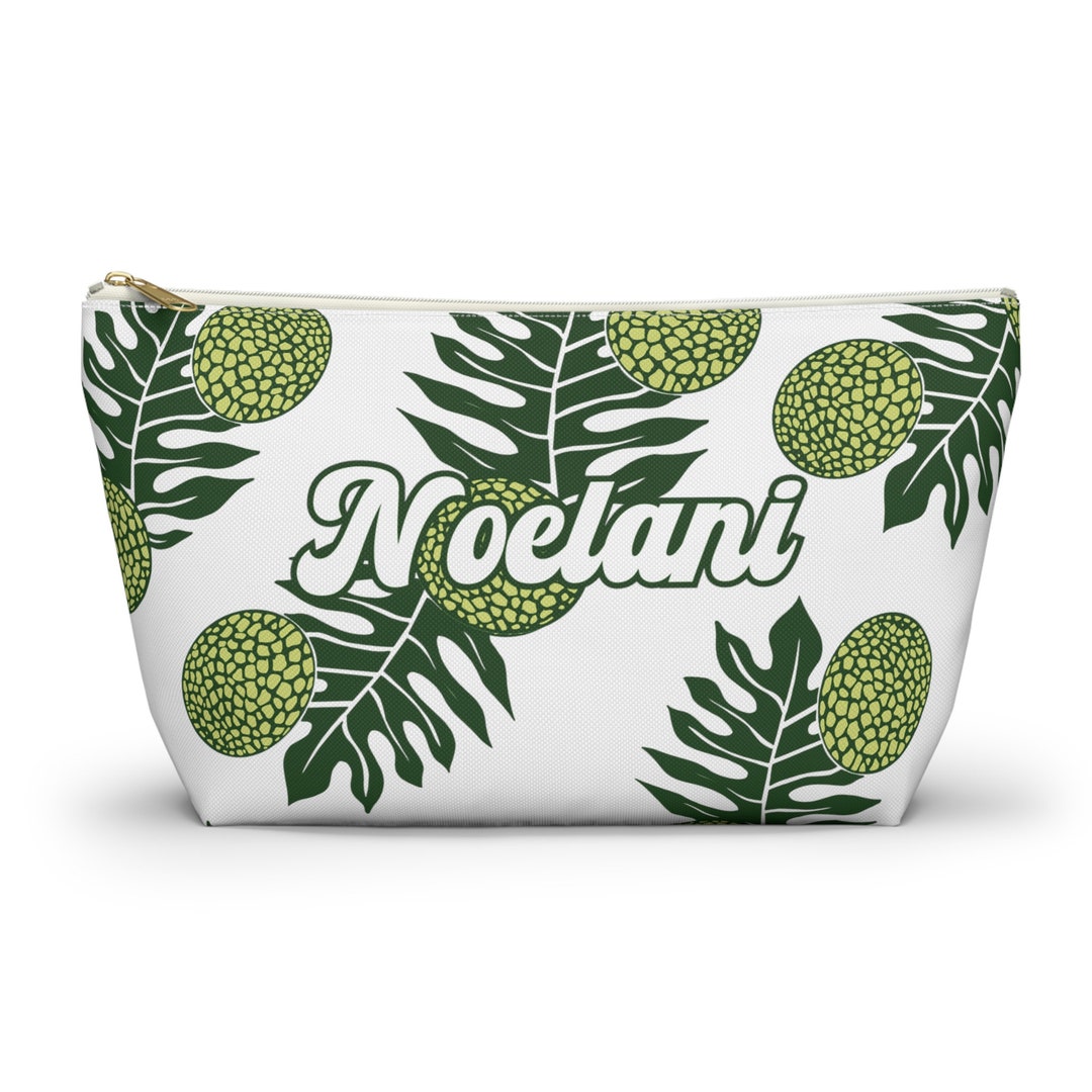 Hawaiian Breadfruit Ulu Makeup Pouch, Hawaii Tropical Ulu Beauty ...