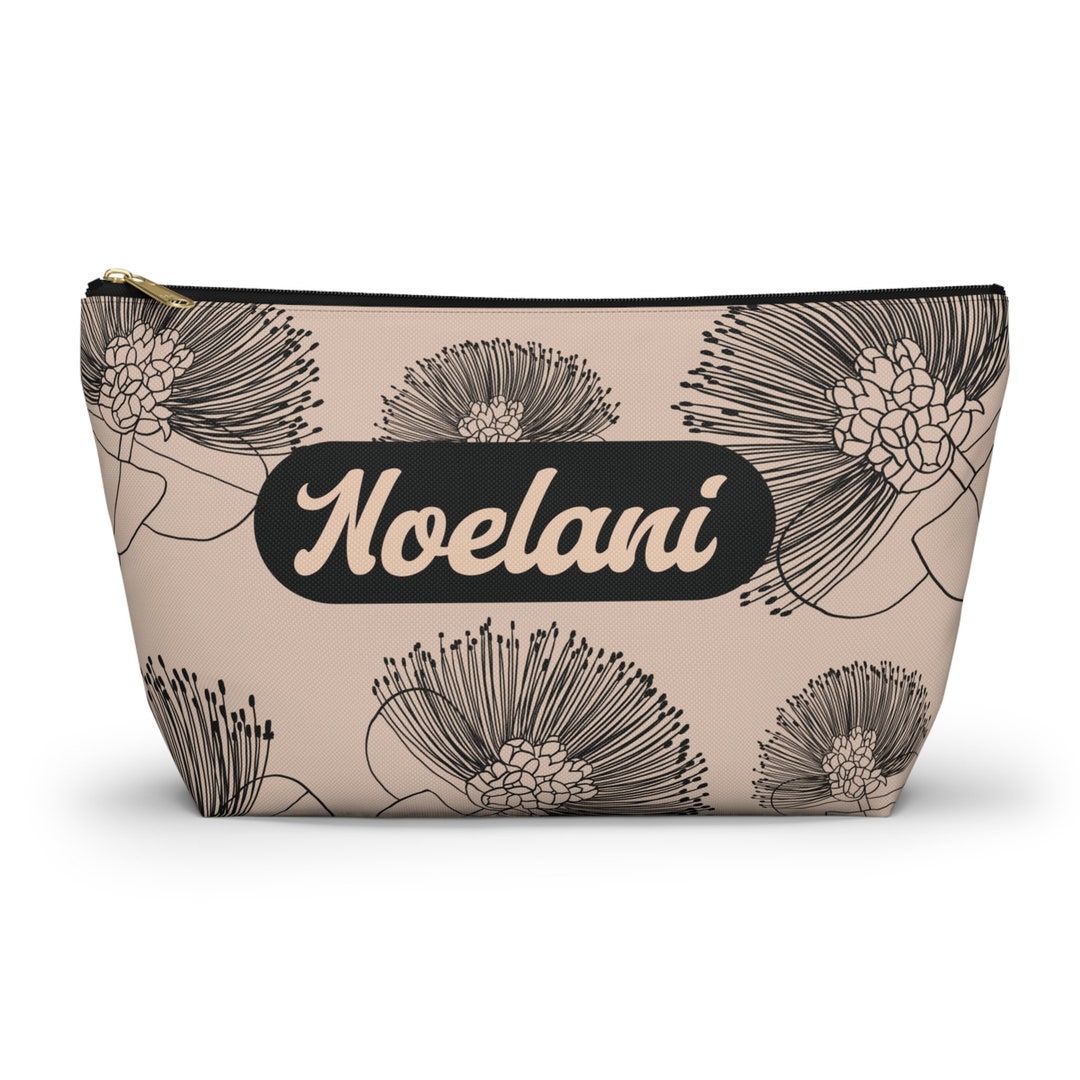 Hawaiian Liko Lehua Makeup Pouch, Hawaii Tropical Ohia Lehua Beauty ...