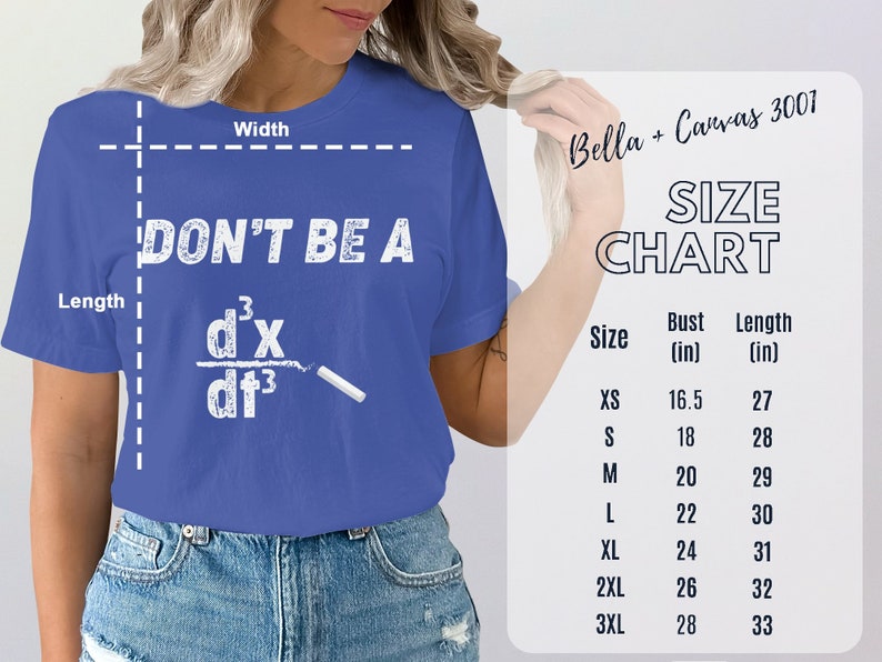 Funny Math T-shirt, Don't Be A Problem, Science Humor Tee, Math Geek ...